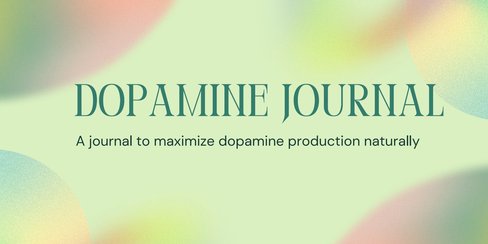 Dopamine Journal, Digital Download, Journal, Natural Dopamine Hacks ...