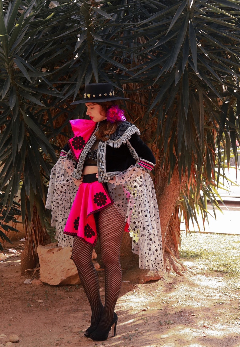 Matador Women Halloween Costume, Mix of Spanish Matador & Flamenco ...