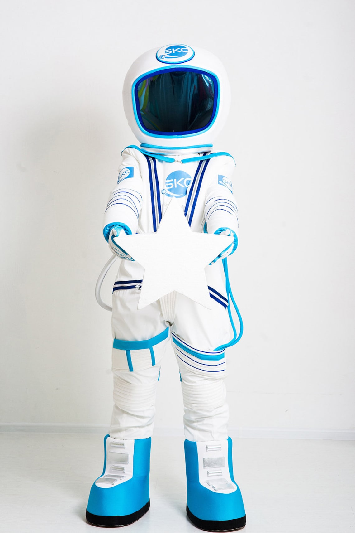 Unisex Astronaut Costumes High Quality Spaceman Jumpsuit Flight Dress ...