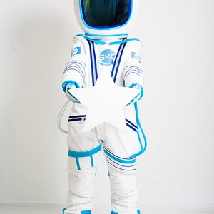 Unisex Astronaut Costumes High Quality Spaceman Jumpsuit Flight Dress ...