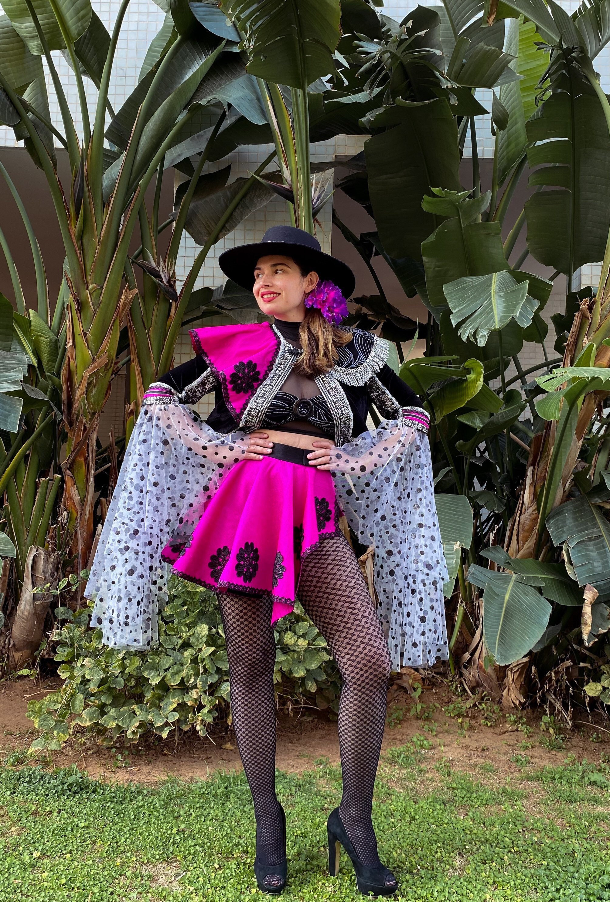 Matador Women Halloween Costume, Mix of Spanish Matador & Flamenco ...