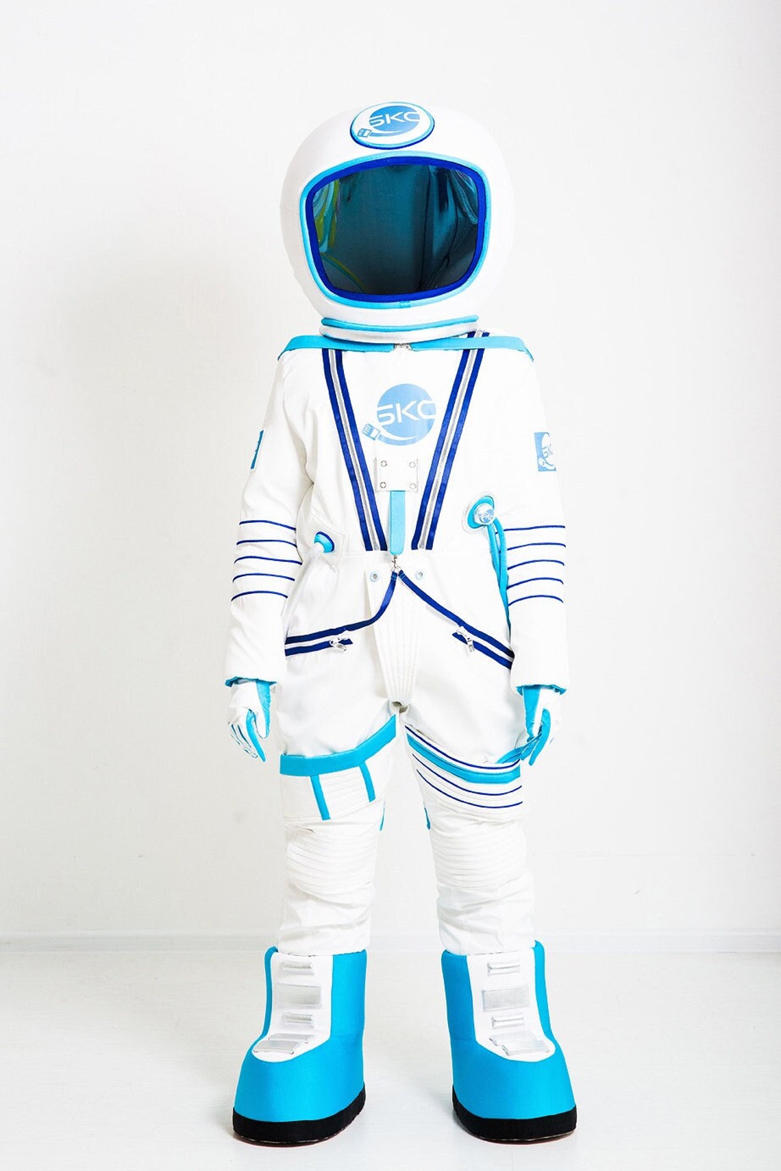 Unisex Astronaut Costumes High Quality Spaceman Jumpsuit Flight Dress ...