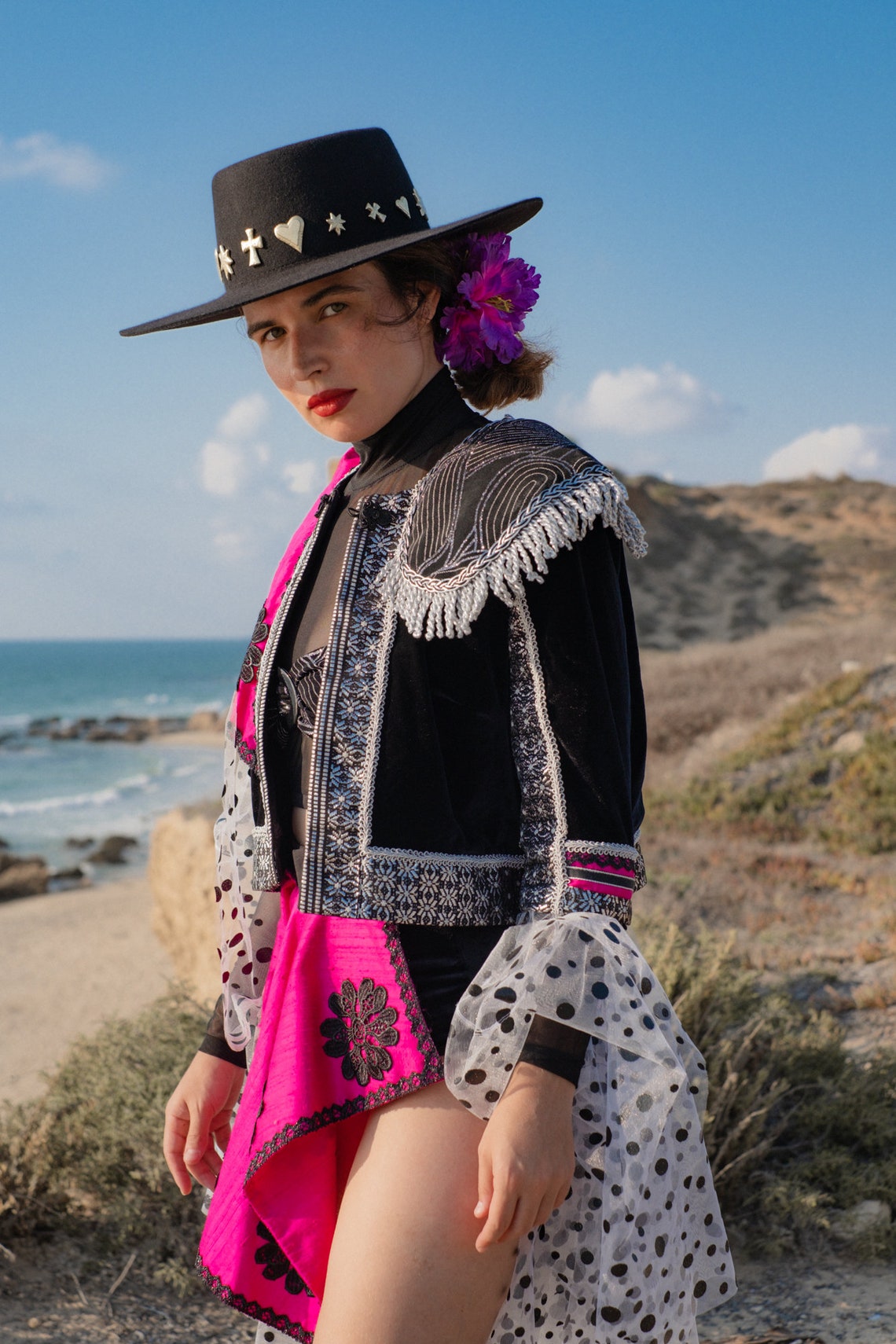 Matador Women Halloween Costume, Mix of Spanish Matador & Flamenco ...