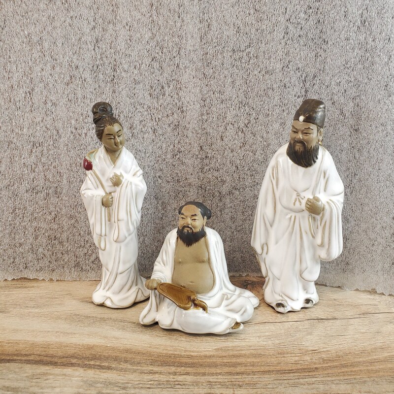 Chinese Mud Men Sculpture - Etsy