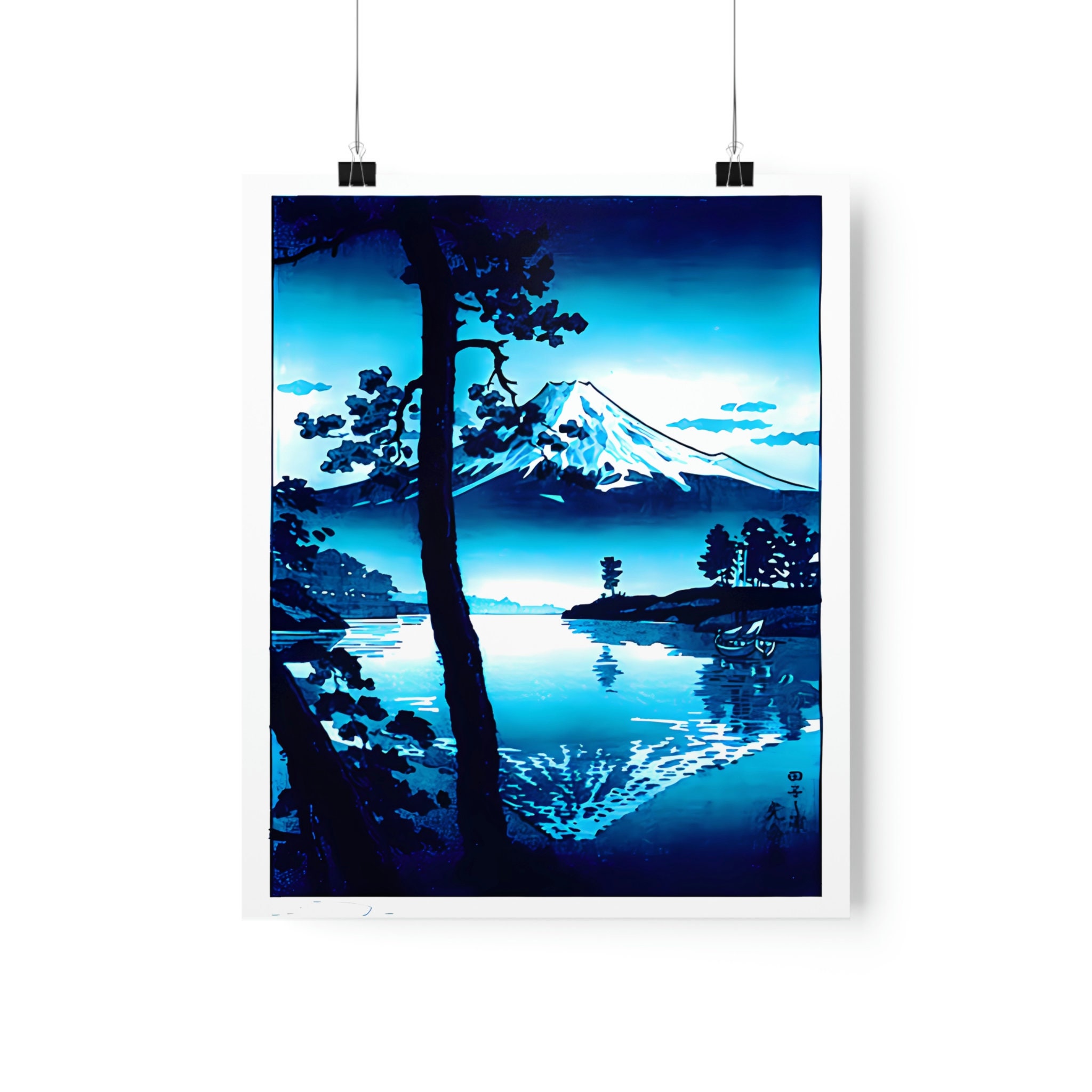 Fuji From Tago Bay - Tsuchiya Koitsu Print Edo Period Japanese Print ...