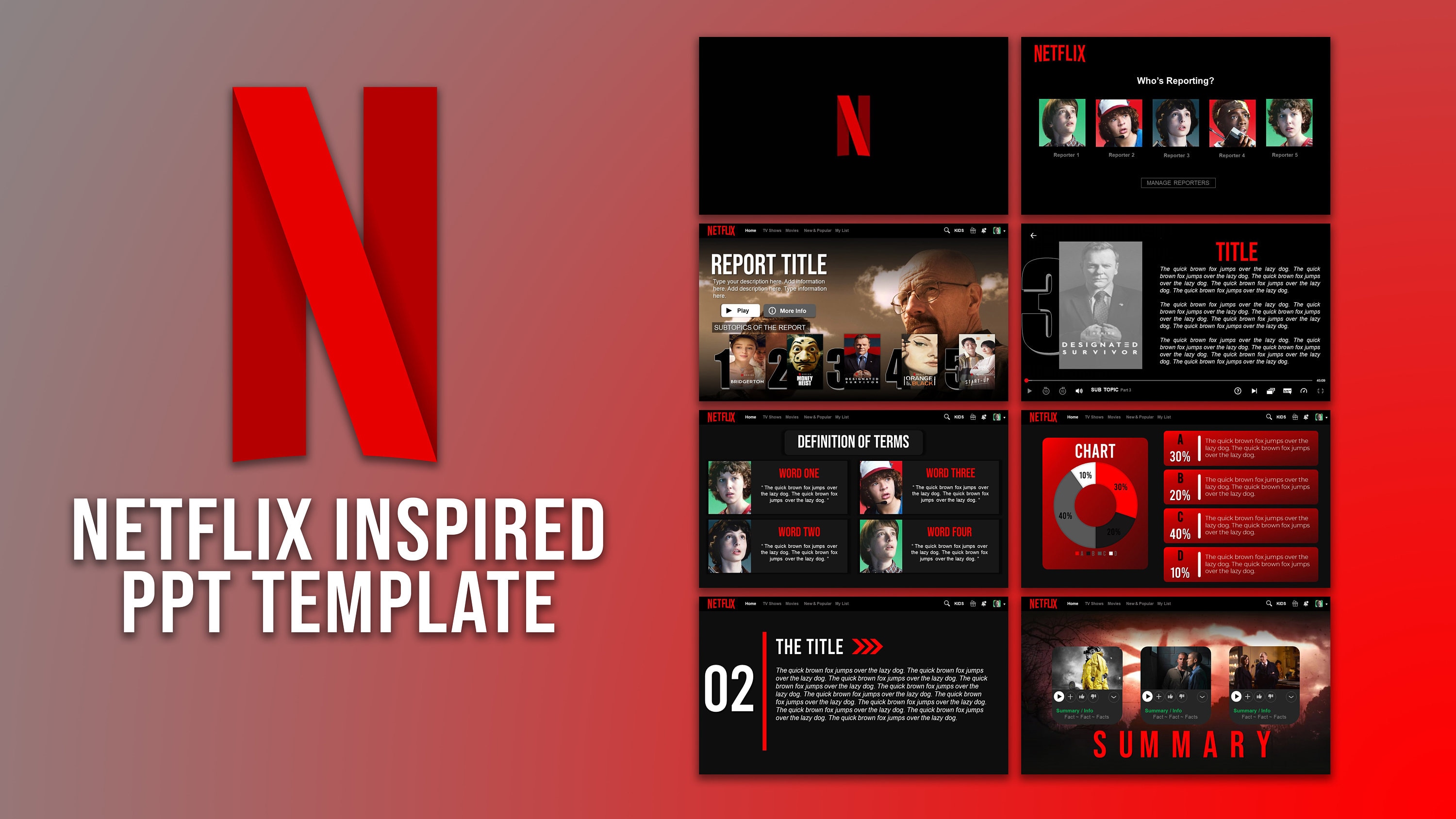 Creative Powerpoint Template Bundle - Etsy