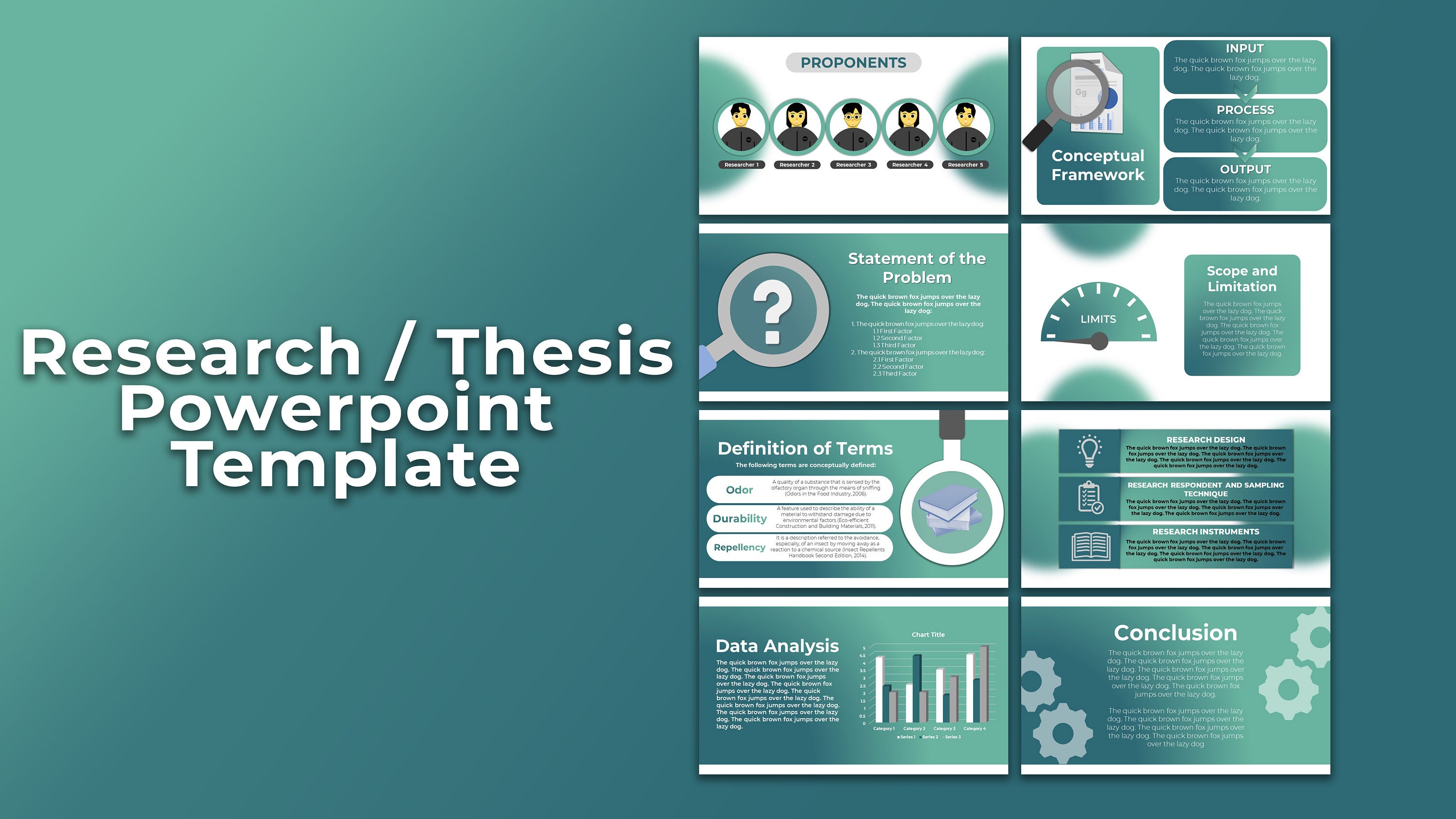 Creative Powerpoint Template Bundle - Etsy