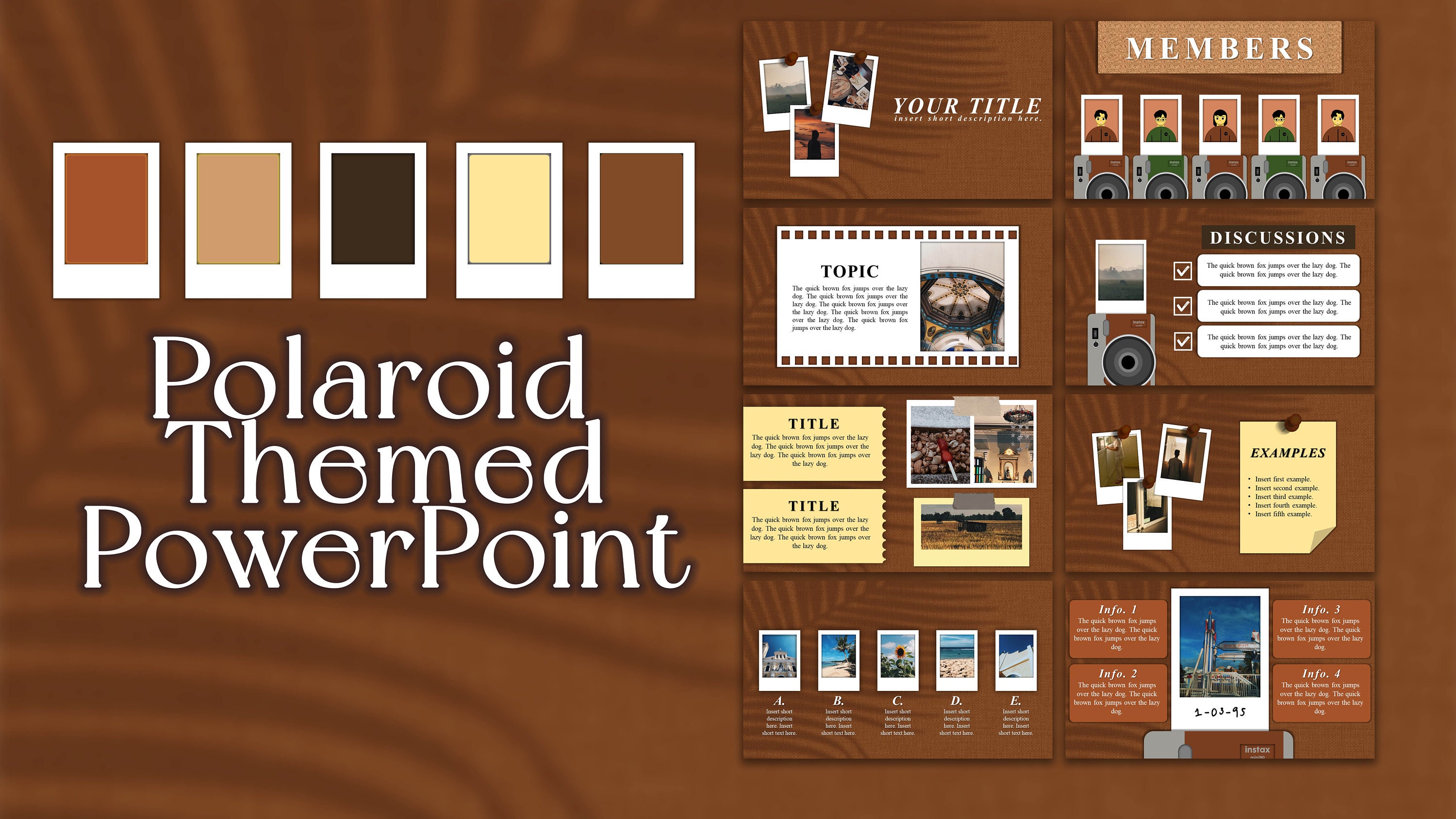 Creative Powerpoint Template Bundle - Etsy