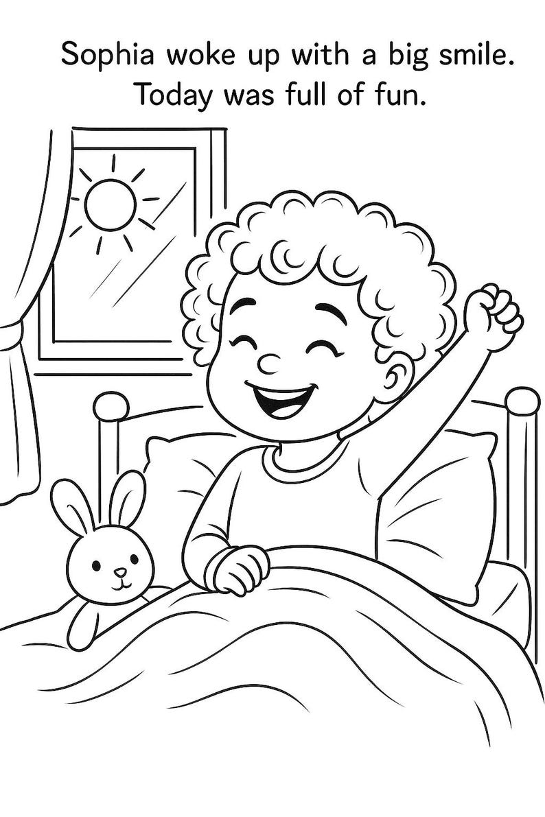 Custom Coloring Book - Etsy