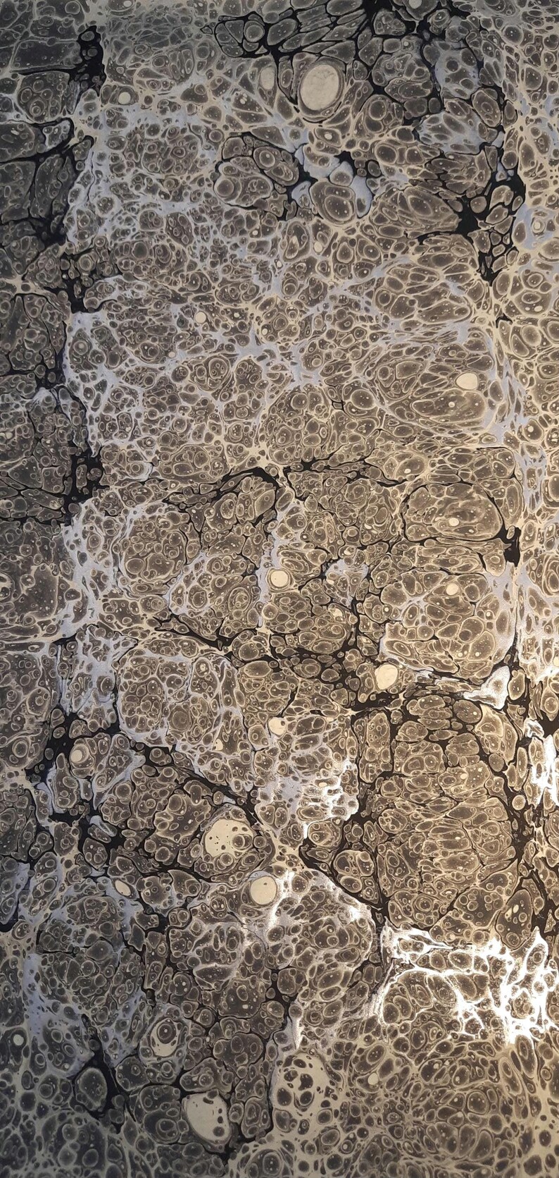 Hand Marbled Paper for Restoration and Bookbinding,decorative Paper for ...