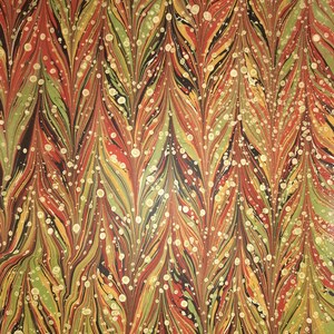 Frameable Marbled Papers and Marbled Paper for Restoration and ...