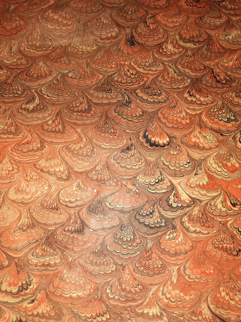 Frameable Marbled Papers and Marbled Paper for Restoration and ...