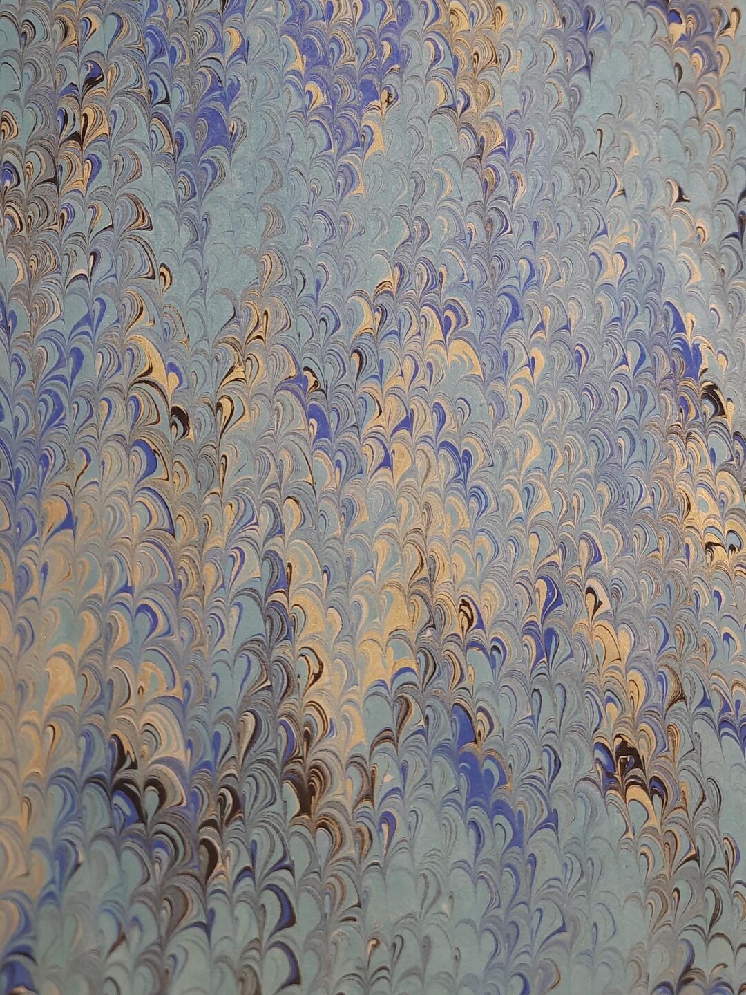 Frameable Marbled Papers and Marbled Paper for Restoration and ...