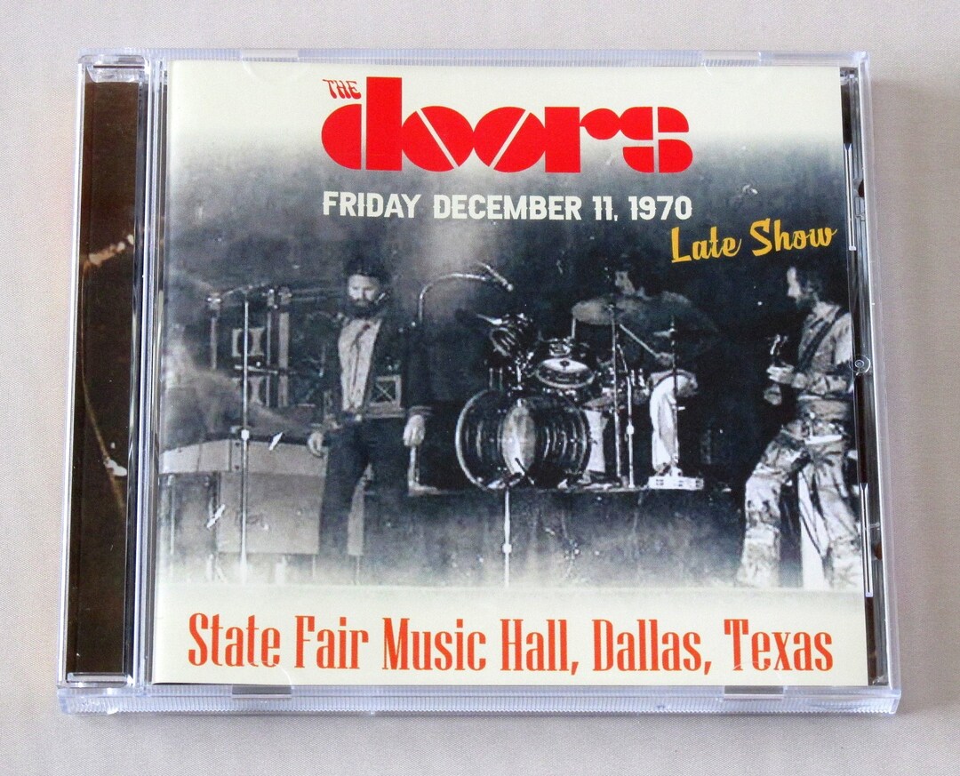 The DOORS CD - State Fair DALLAS, T X 1970 - Late Show Incl. Rare Live ...