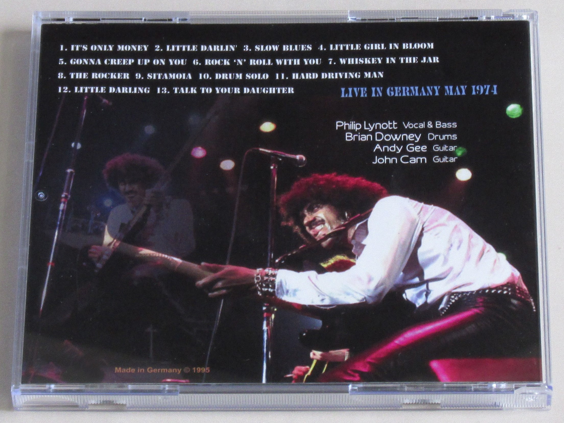 Thin Lizzy - Live in Germany May 1974 CD - Etsy