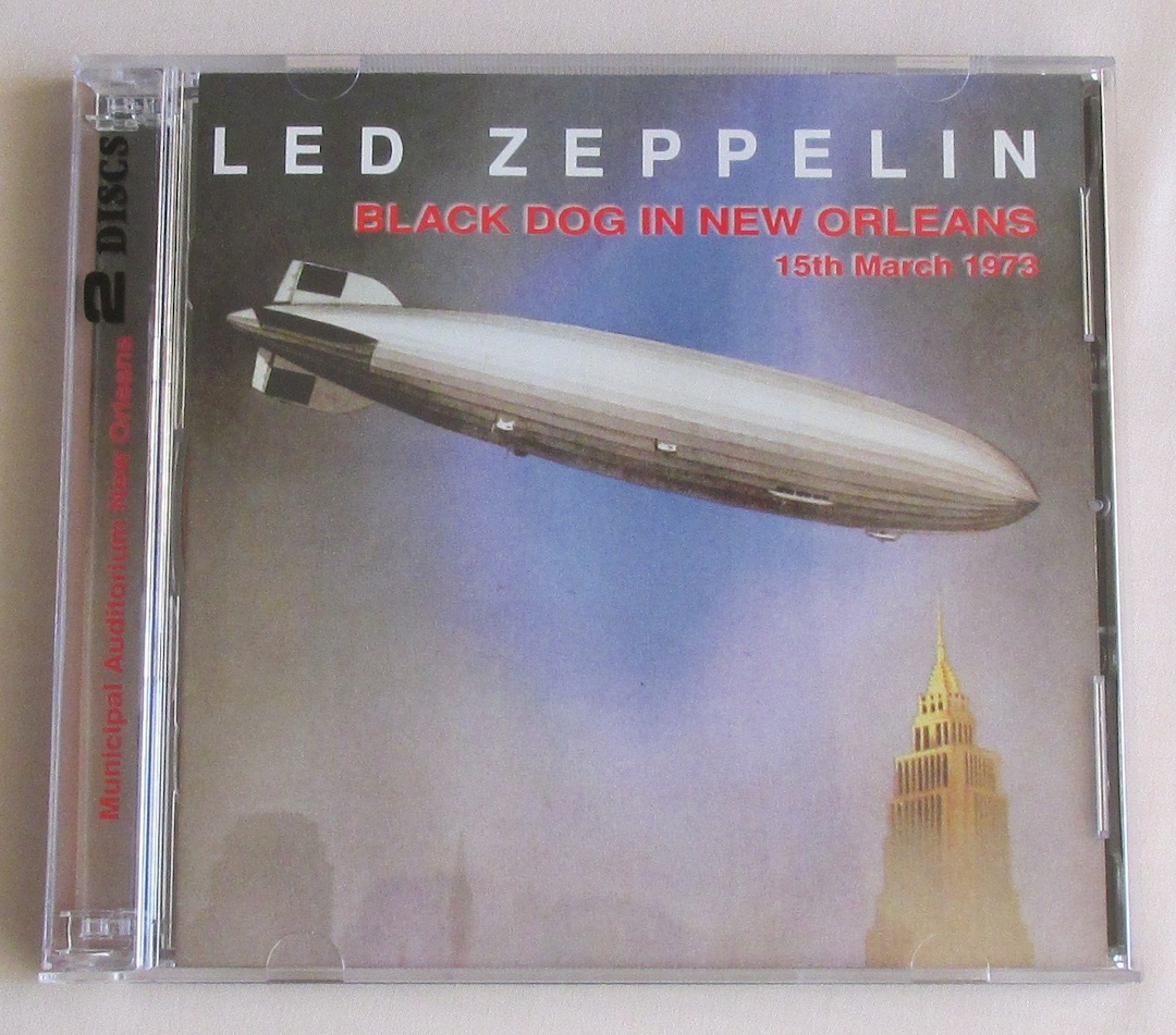 Led Zeppelin - Black Dog in New Orleans, 15th March 1973, 2 X CD - Etsy
