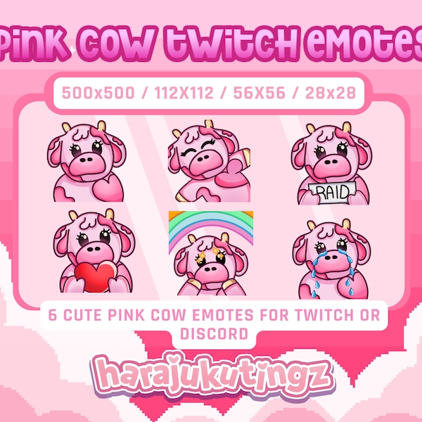 Pink Discord Template - Etsy