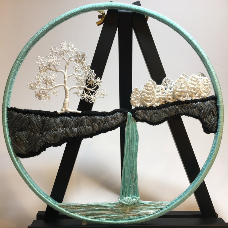 Tree of Life Scene - Macramé/fibre Art - Etsy