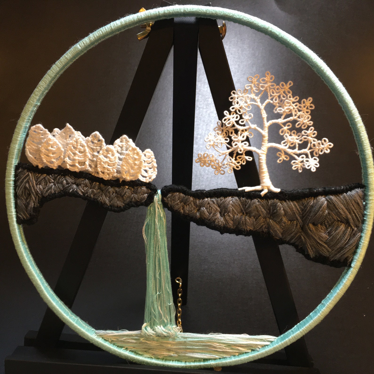 Tree of Life Scene - Macramé/fibre Art - Etsy