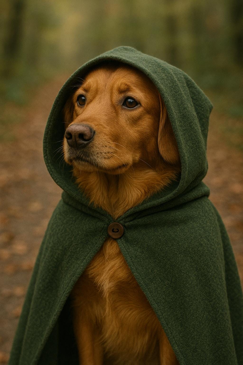 Hobbit Dog Costume – Lord of the Rings Inspired Pet Outfit | Handmade ...