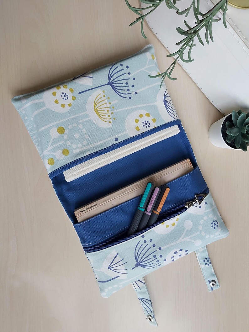 Book Sleeve With Pocket, Padded Book Cover, Book Jacket, Abstract Book ...