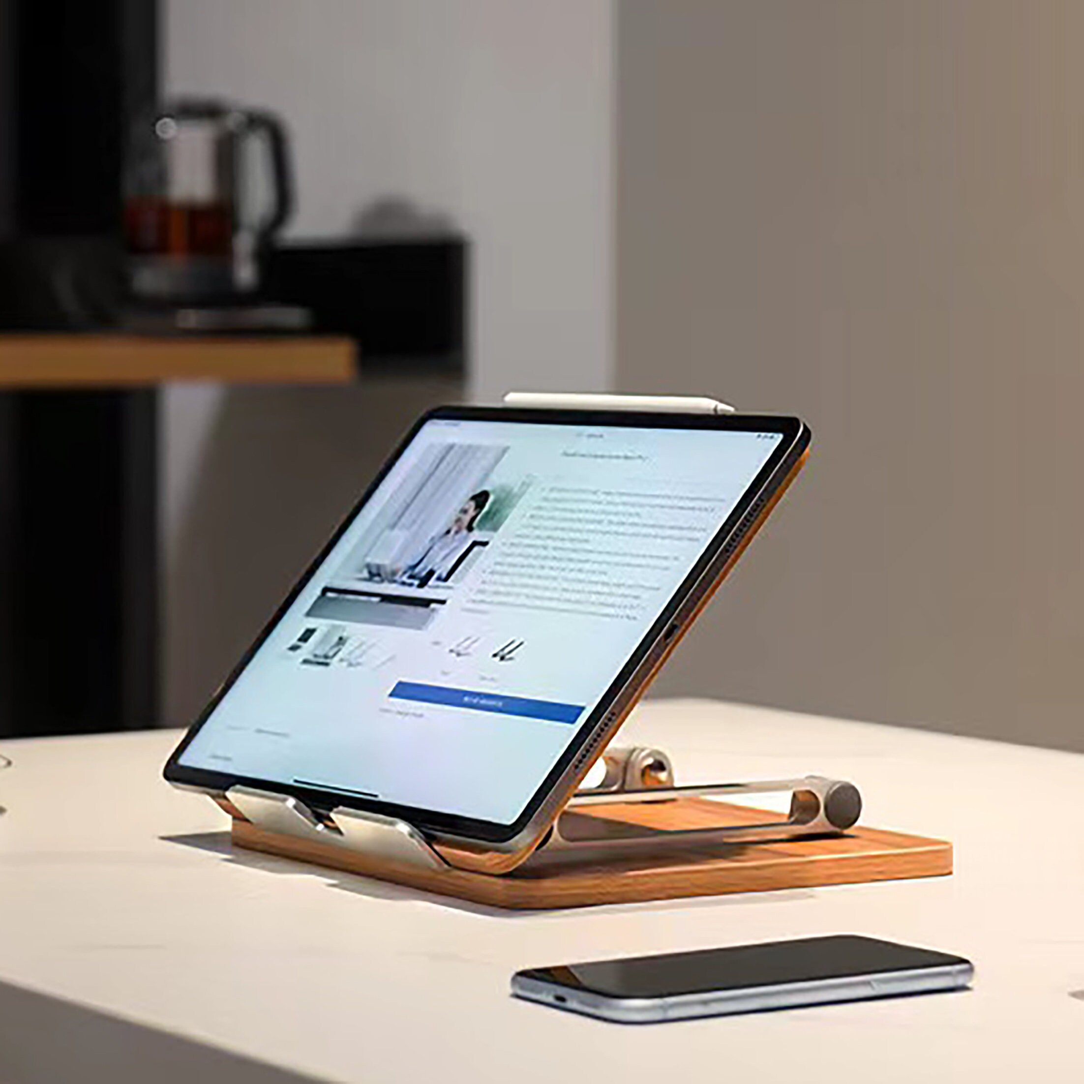 Tablet Stand Original Design/customizable/lettering, Adjustable Folding ...