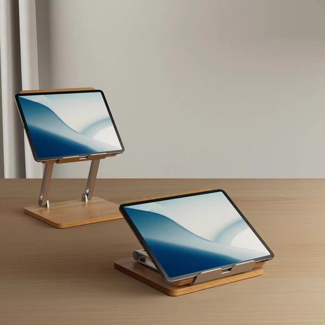 Tablet Stand Original Design/customizable/lettering, Adjustable Folding ...