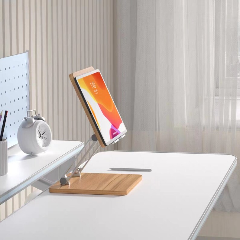 Tablet Stand Original Design/customizable/lettering, Adjustable Folding ...