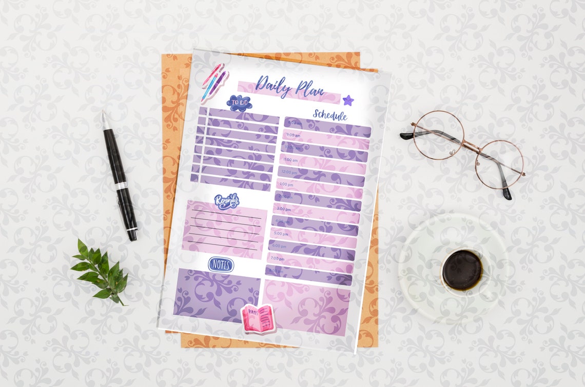 Cute Planner, Printable Planner, Happy Planner, 2023 Planner, Day ...