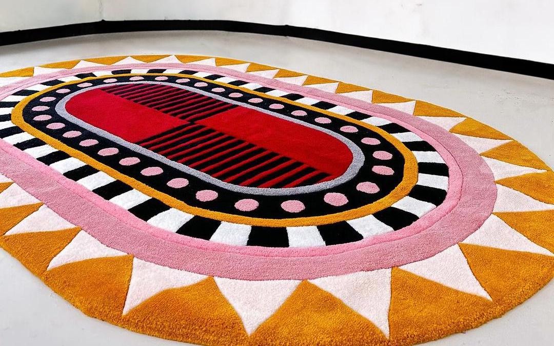 Modern Stella Diva Handmade Tufted Oval Area Rug for 9x12 Living Room ...