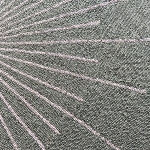 Premium Sun Rug Hand Tufted Orange Light Green Color 100% Wool Area Rug ...