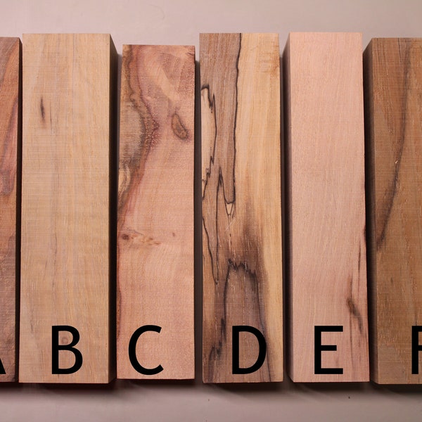Spalted Pecan Wood Blanks - Etsy