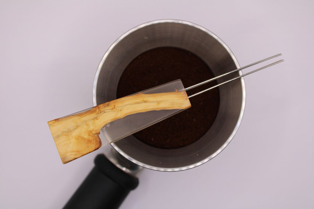 Handmade Coffee Wdt-distribution Tool for Espresso-boxwood and Resin - Etsy
