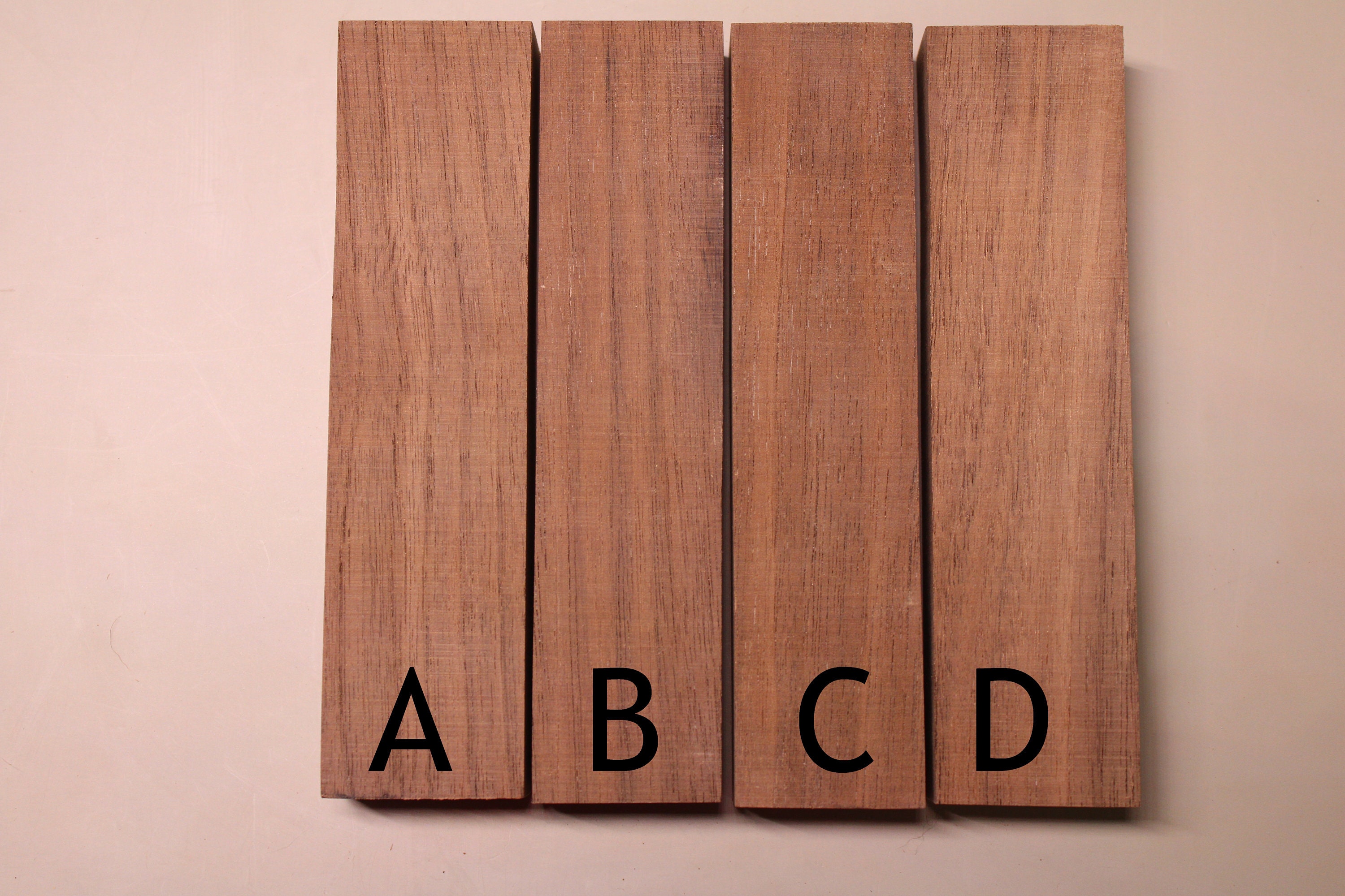 CHOOSE ONE Stabilized Walnut Wood Handle Blank, Stabilized Turning ...