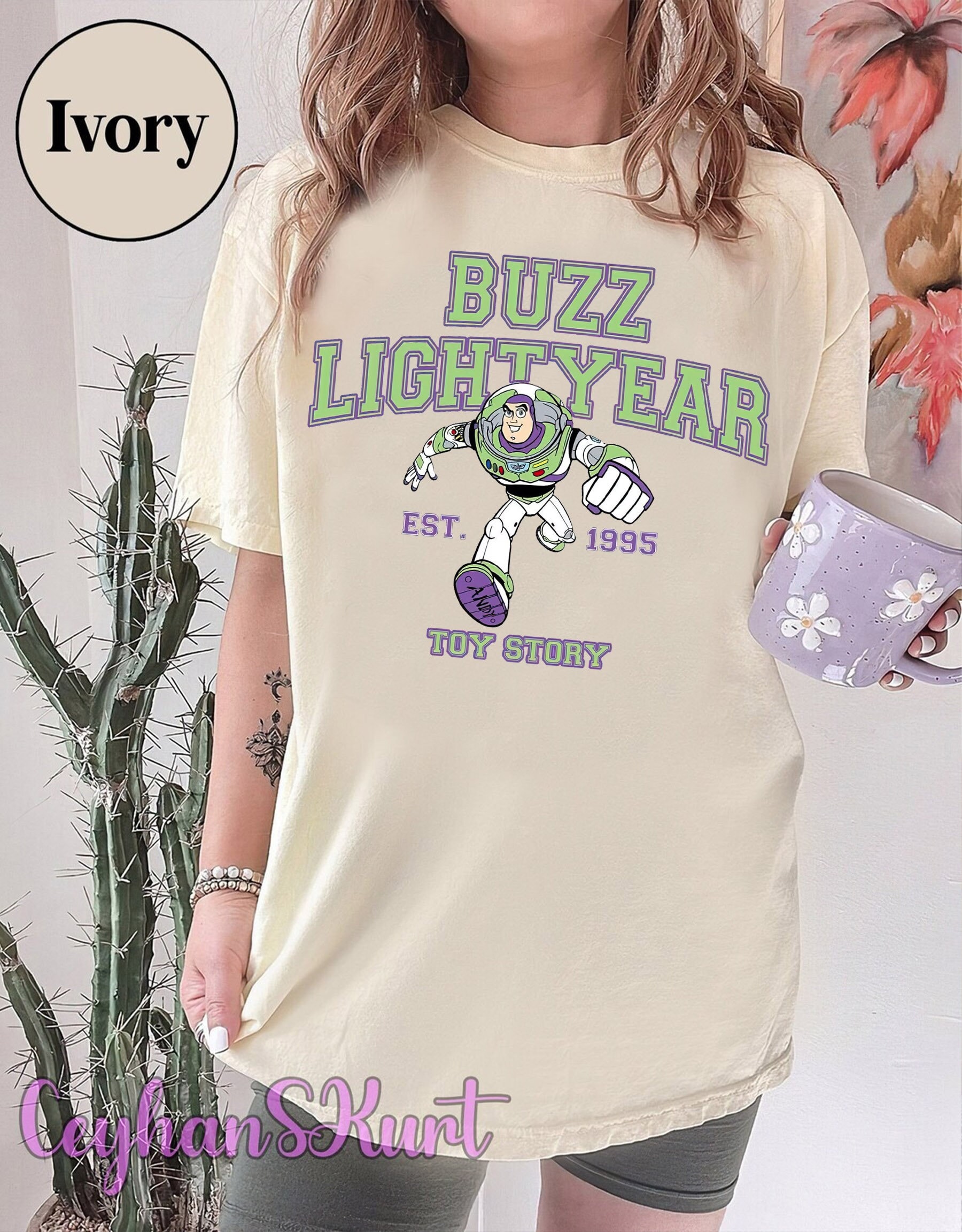 Retro Buzz Lightyear Est 1995 T-shirt, Toy Story Shirt, Disney Toy ...