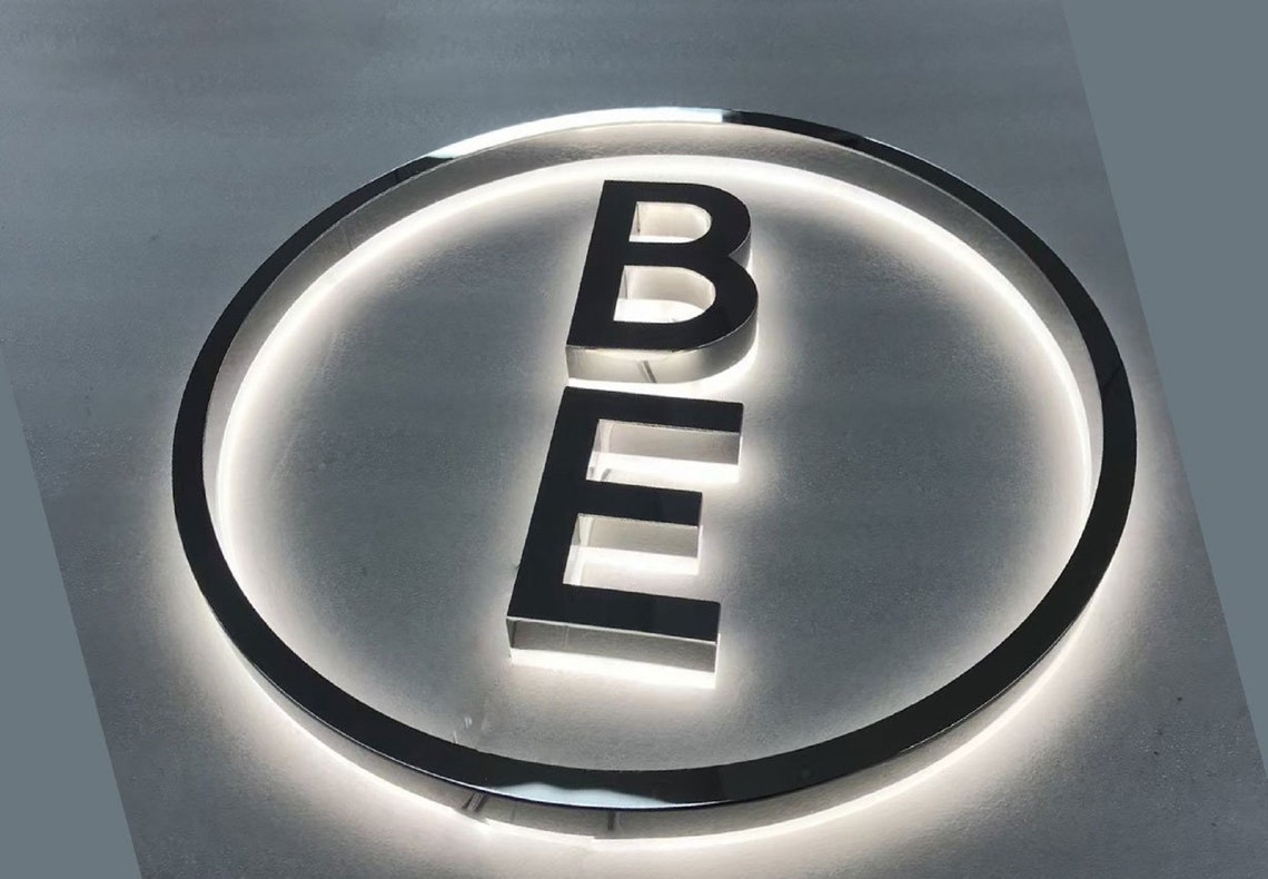 3D Backlit Sign, 3D Logo, 3D Gold Sign, 3D Silver Sign, Business Sign ...