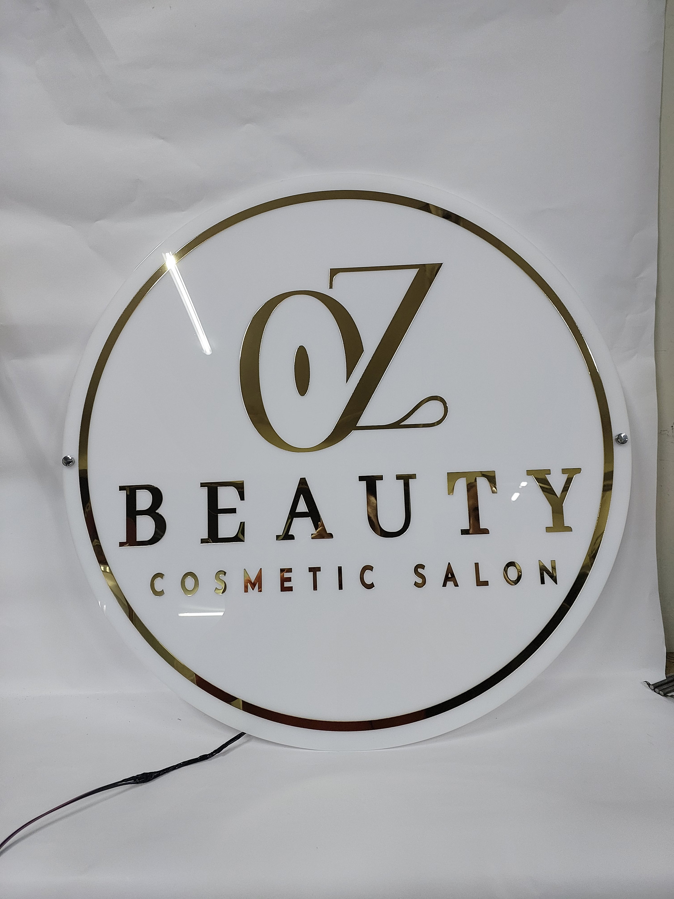 Custom Acrylic Neon Led Round Sign Square Sign Rectangle Sign, Circle ...