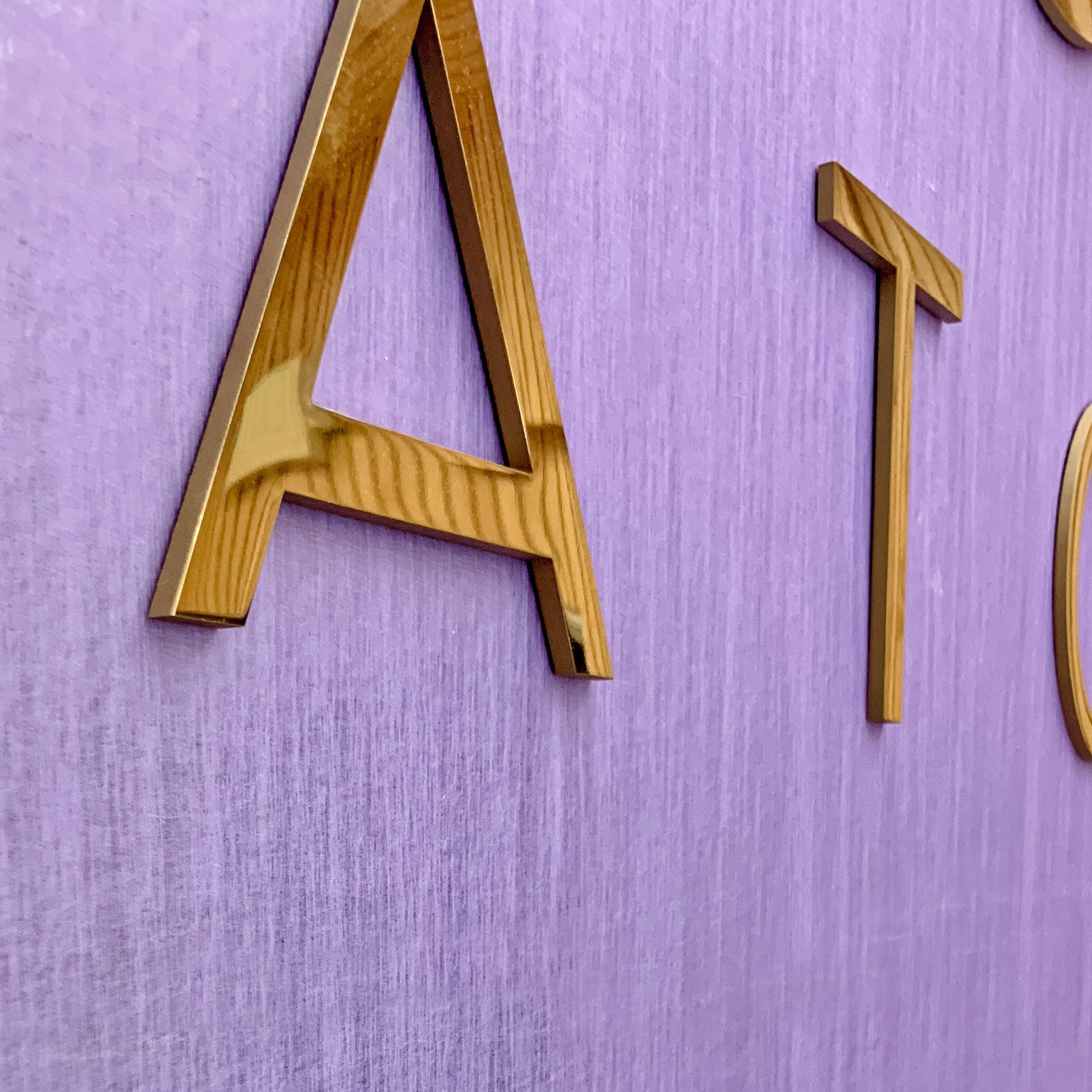 Custom Laser Cut Letter Sign for Business or Office Acrylic - Etsy