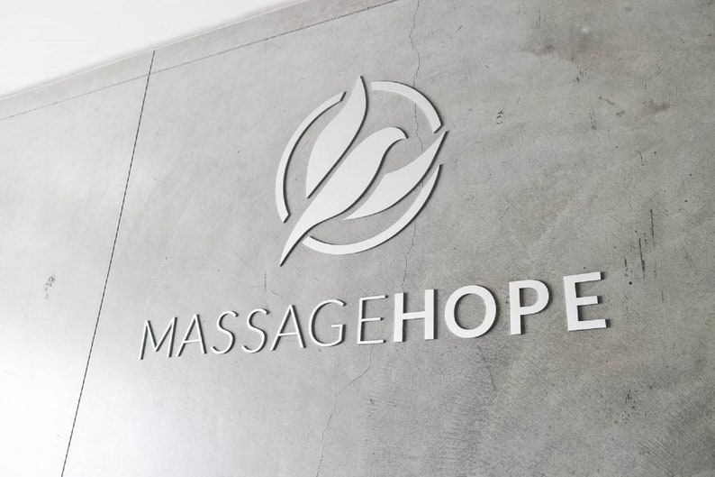 Reception Signage Office Lobby Sign , Custom 3D Sign, Silver Brushed ...