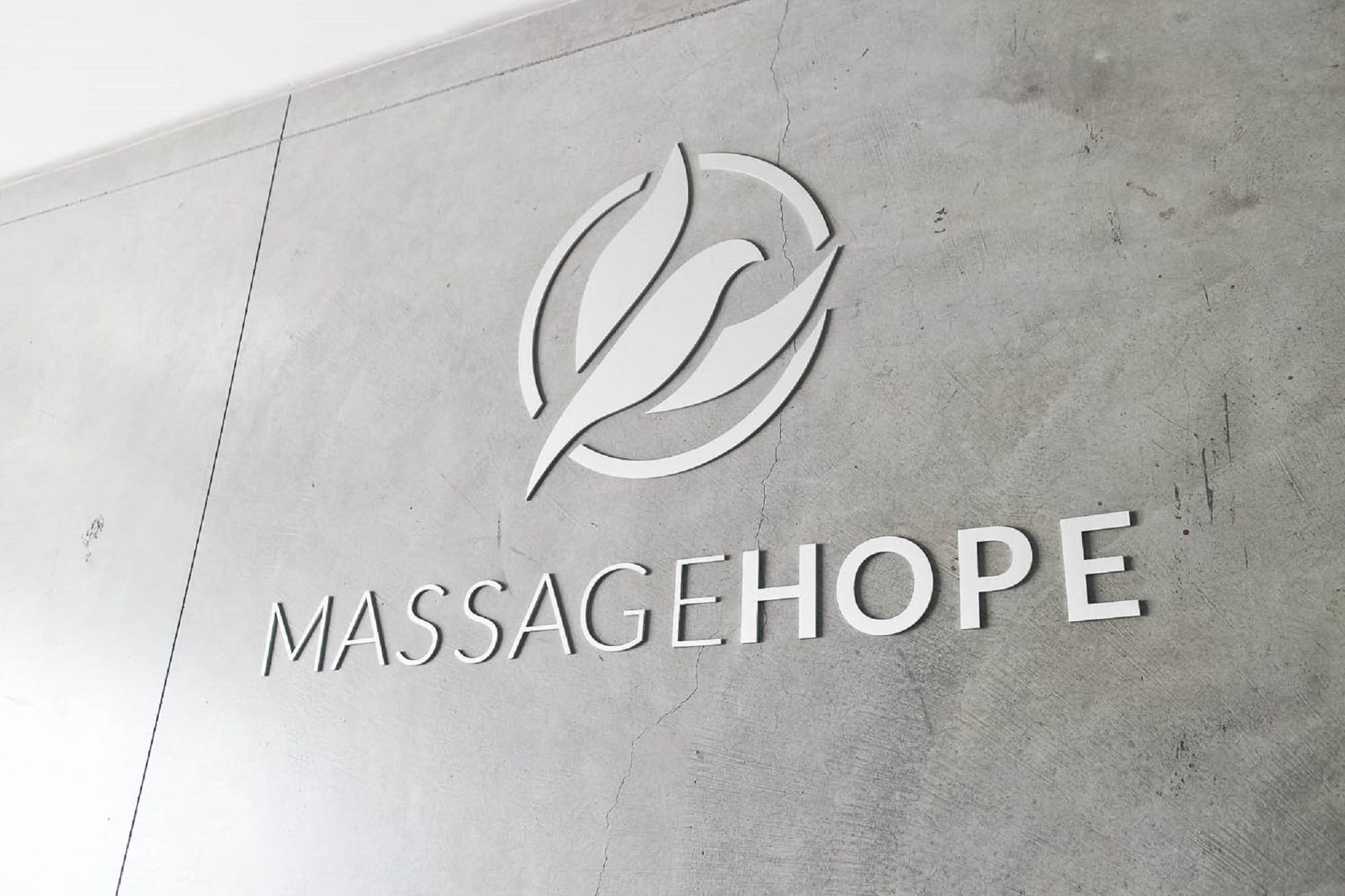 Reception Signage Office Lobby Sign , Custom 3D Sign, Silver Brushed ...
