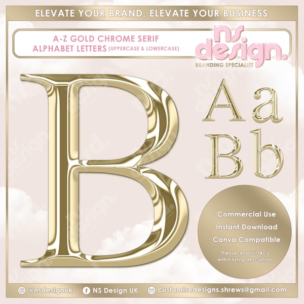 Gold Wall Letters - Etsy