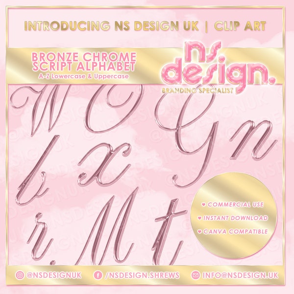 Script Letters - Etsy