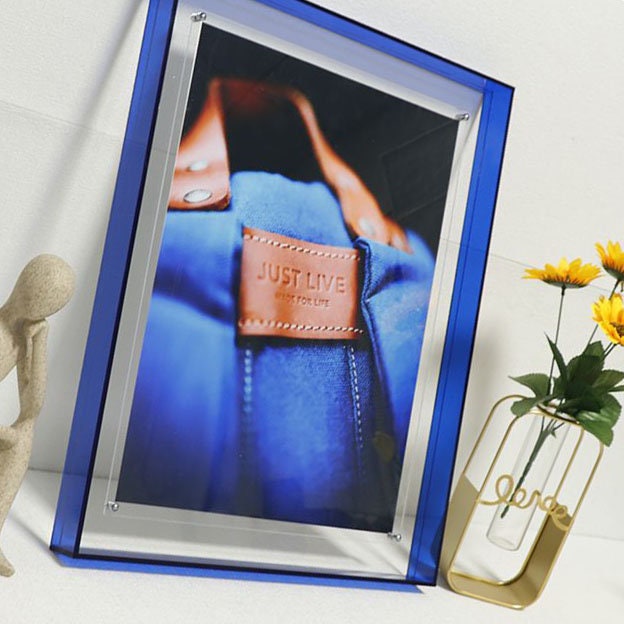 Multi-colour Acrylic Photo Frame Display Magnetic Picture - Etsy