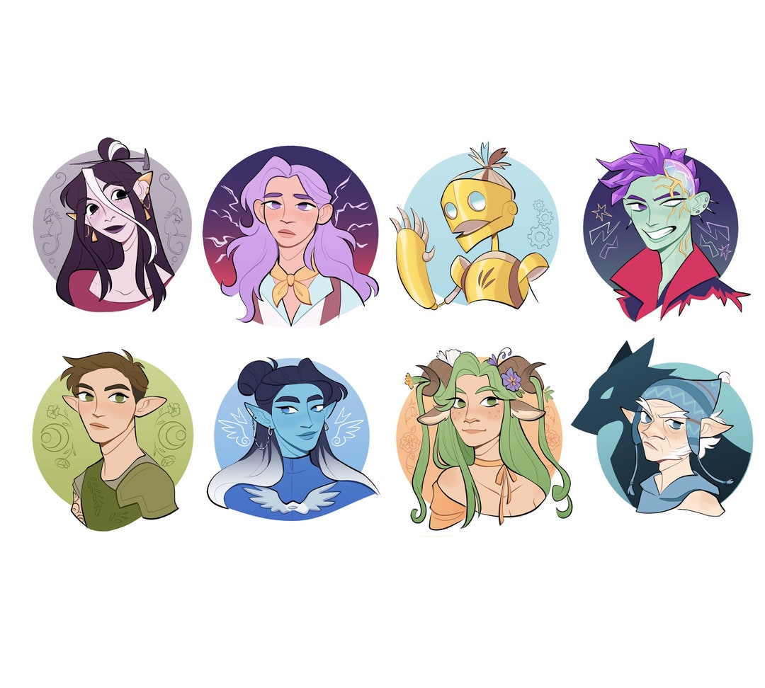 Critical Role Bell's Hells Stickers - Etsy