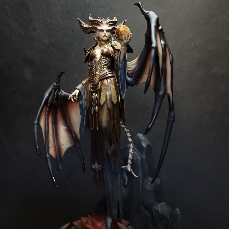 Lilith Figure Diablo IV Premium Quality 26 Cm Height Daughter of Hatred ...