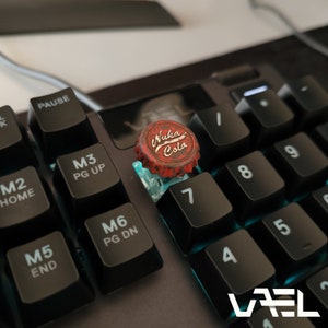 Nuk.a Cola Keycap, Fa.llou.t Artisan Key Cap, High Quality Video Game ...