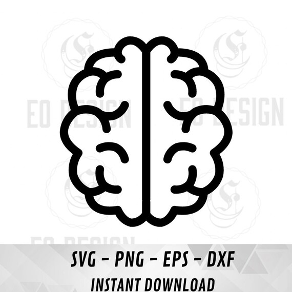 Brain File in SVG per Cricut Brians Vettoriale Immagini - Etsy