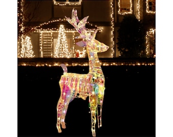 Christmas Led Deer - Etsy