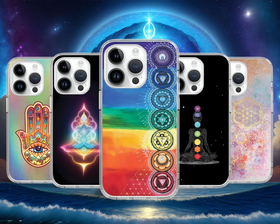 Chakra Mindfulness Spiritual Meditation Yoga Phone Case for iPhone Air ...