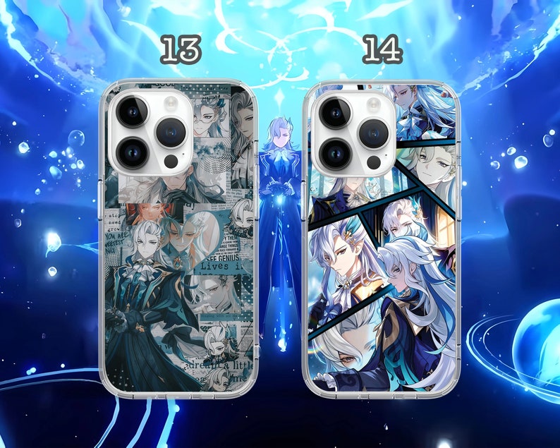 Genshin Impact Furina Nahida Phone Case for iPhone Air 17 16 15 14 Pro ...